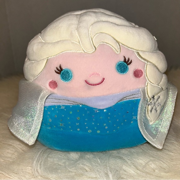 Squishmallows | Toys | Squishmallow Disney Frozen Elsa Plush Kellytoy ...